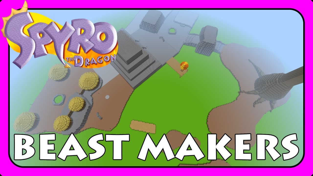 Minecraft | Spyro The Dragon Beast Makers [Map] - YouTube