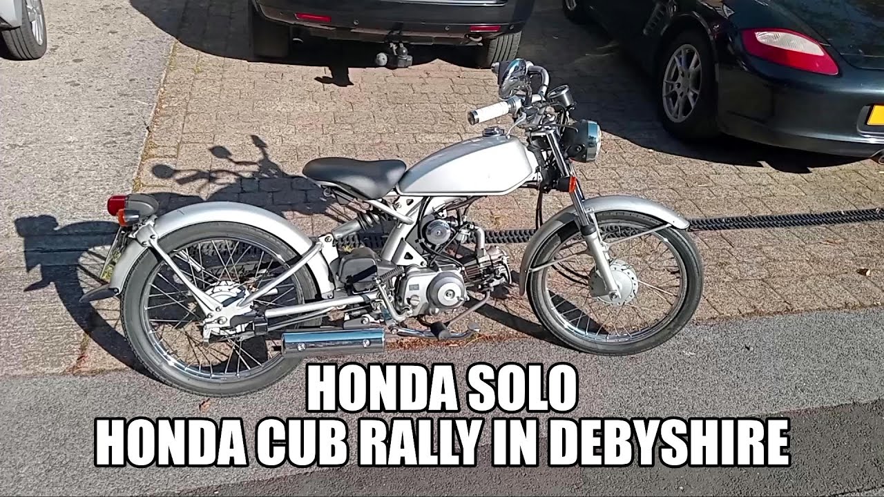 Honda Solo: Cub Rally in Derbyshire - YouTube