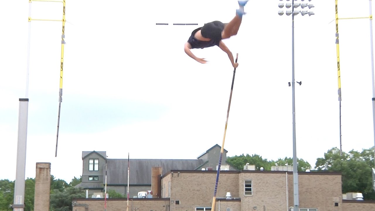 Bill Falk Pole Vault Camp - Sky's the Limit - YouTube