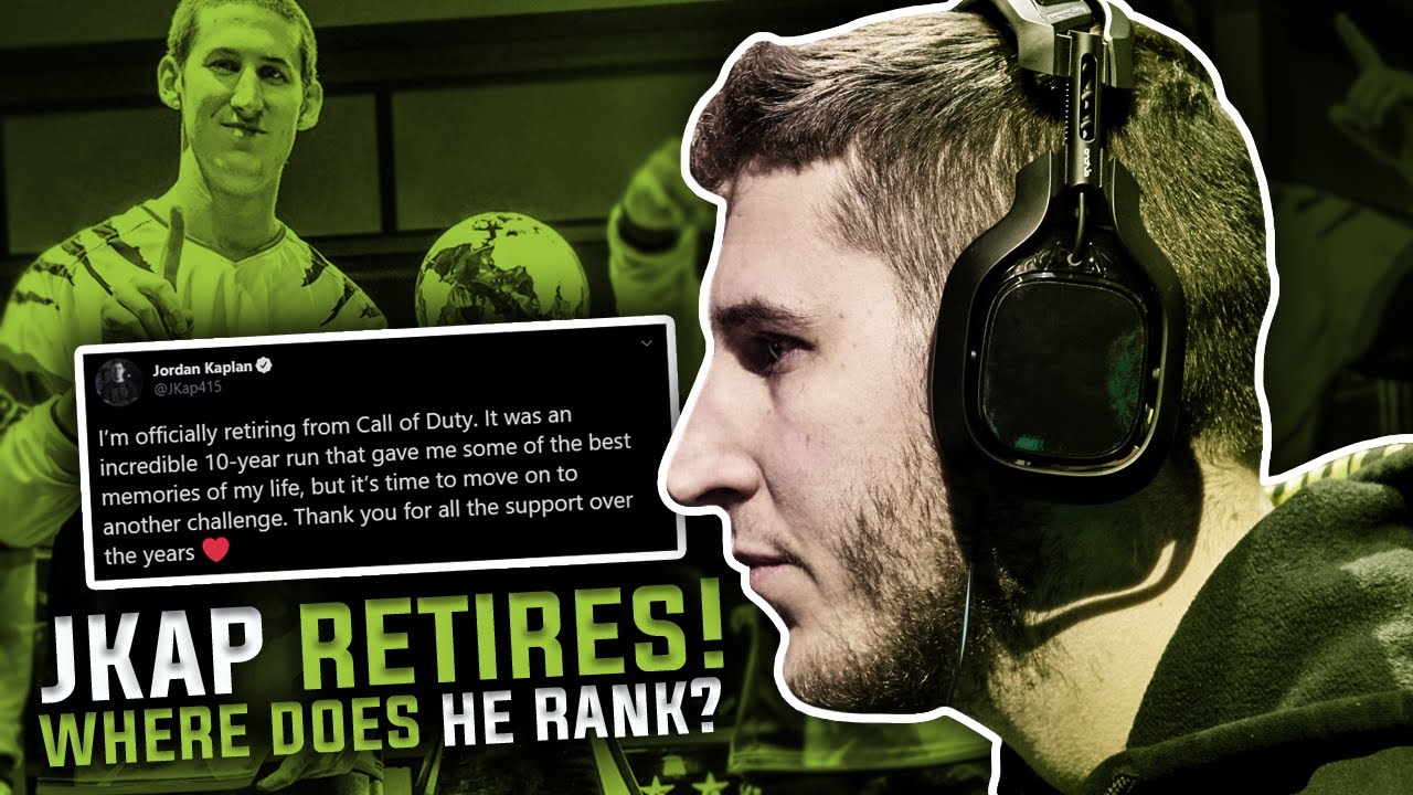 JKap RETIRES from Call of Duty | Where does he rank all-time? - YouTube