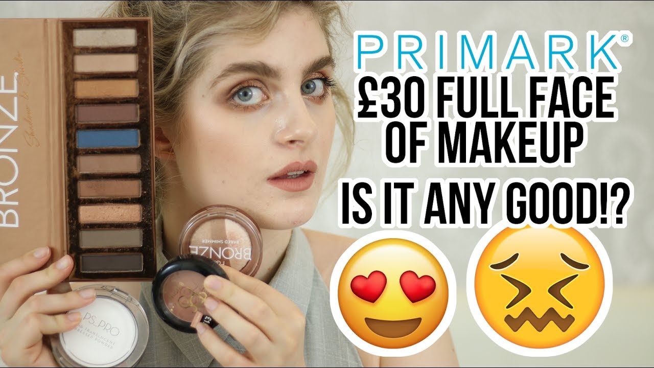 PRIMARK MAKEUP: FULL FACE OF FIRST IMPRESSIONS | Raquel Mendes - YouTube