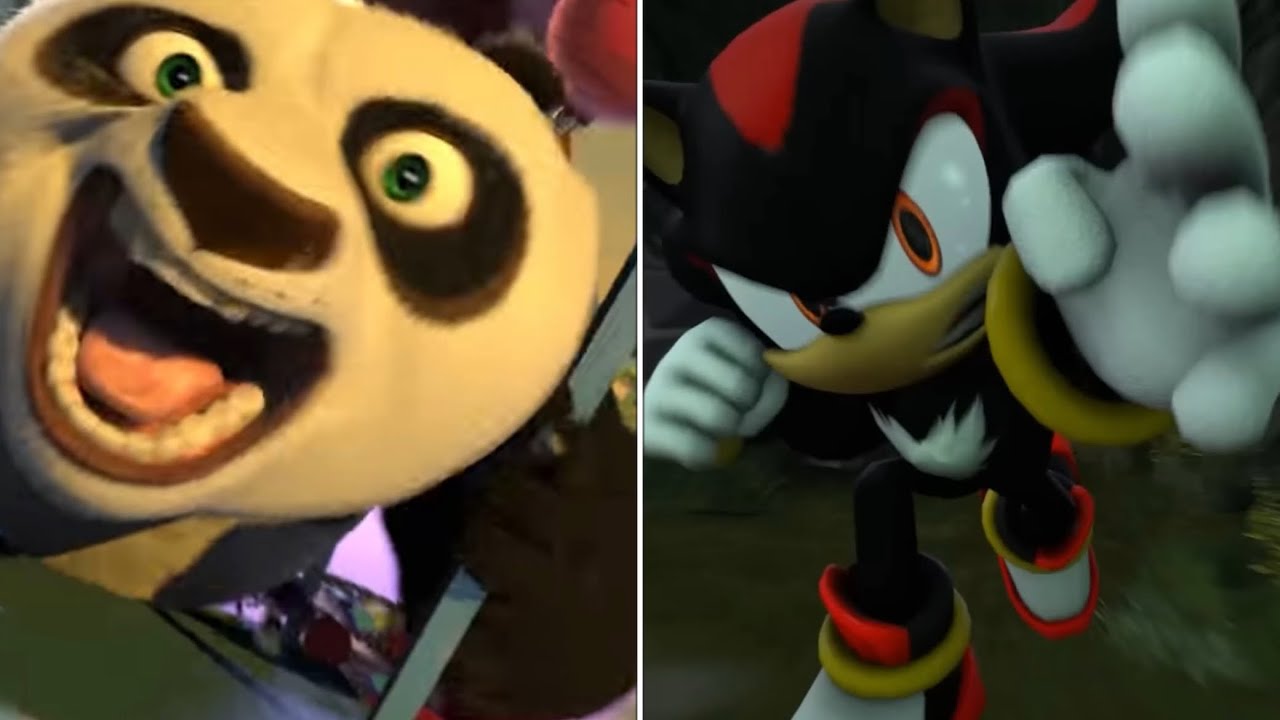 Po, Tai Lung, and Kai VS Shadow and Silver - YouTube