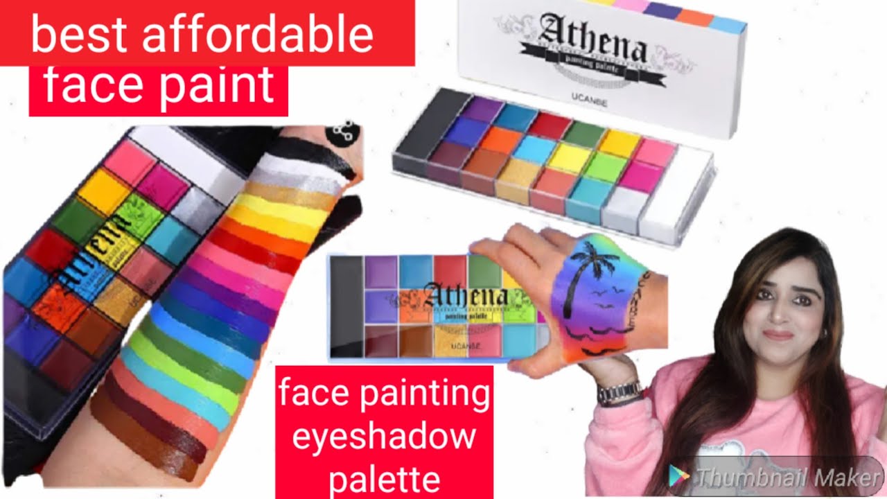 BEST & AFFORDABLE FACE PAINT | ucanbe athena face paint | honest review ...