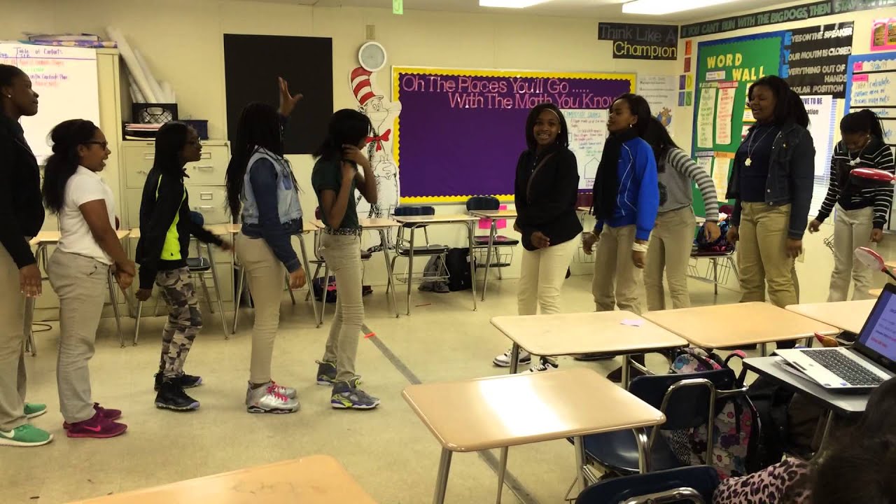 Ms. Achee Advisory Nae Nae Competition - YouTube