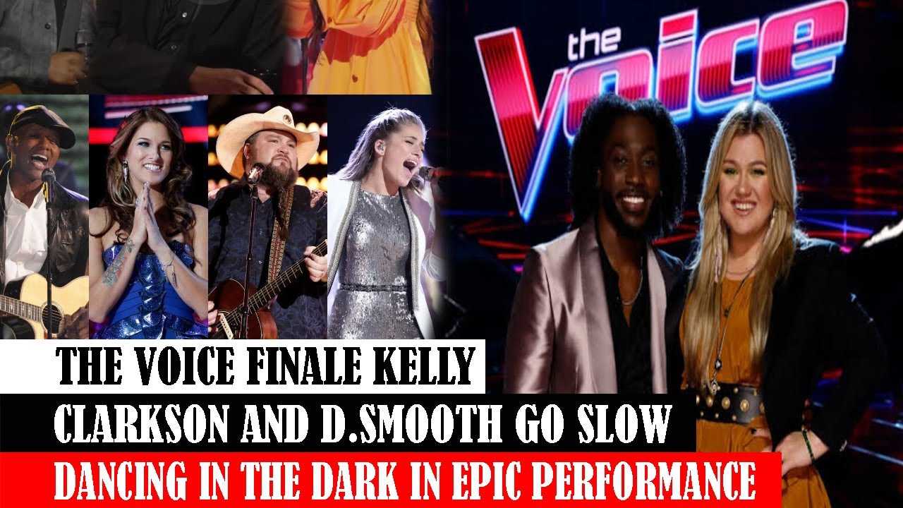 The Voice Finale Kelly Clarkson And D Smooth Go Slow Dancing In The ...