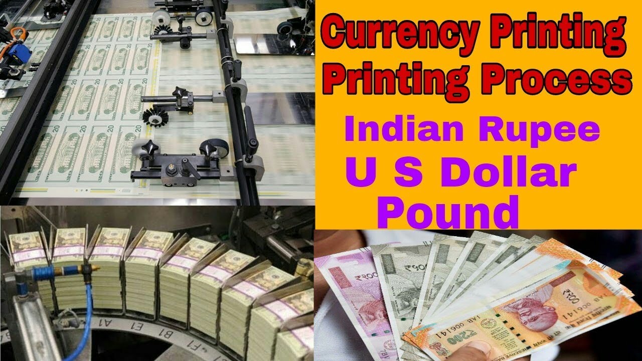 Currency Printing Process In USA,India,Uk,Saudi Arabia - YouTube