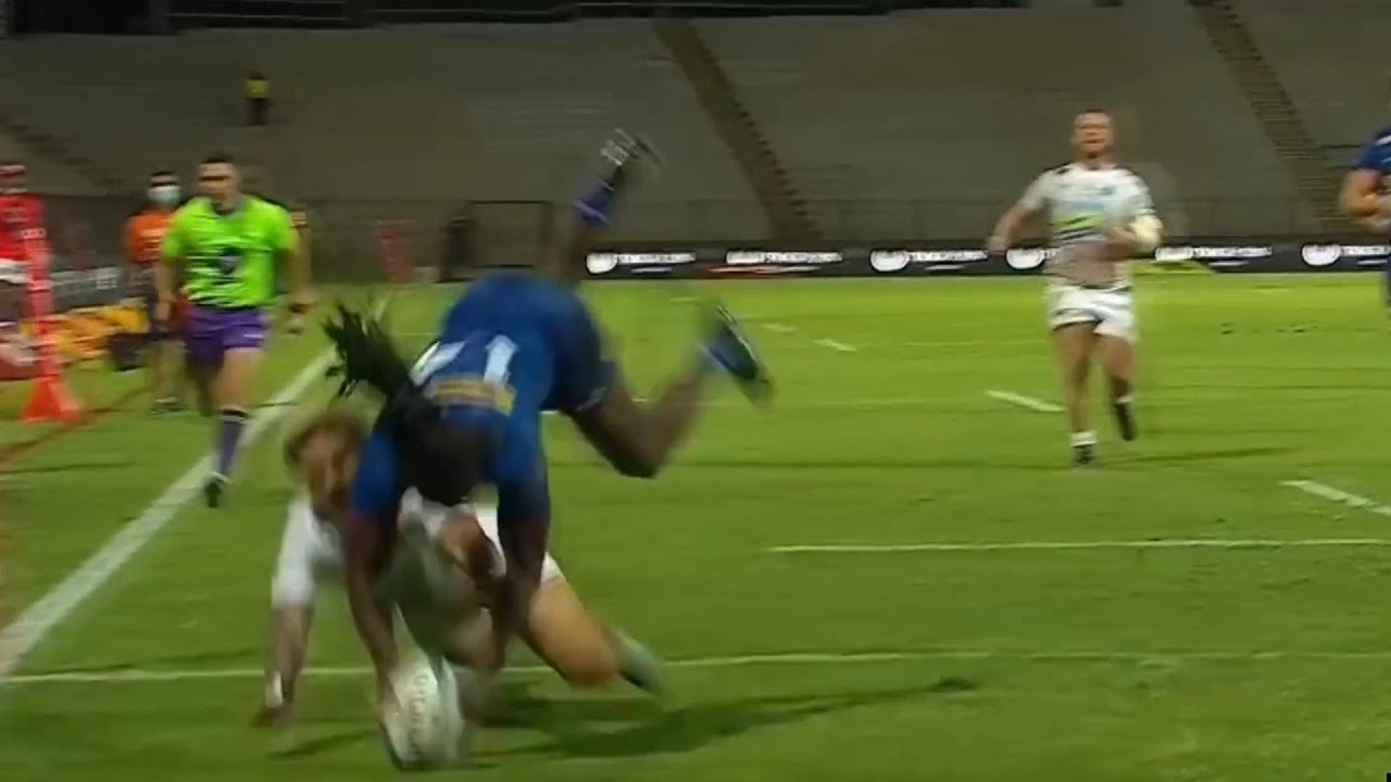 Senatla scores incredible solo acrobatic try! ⚡ - YouTube