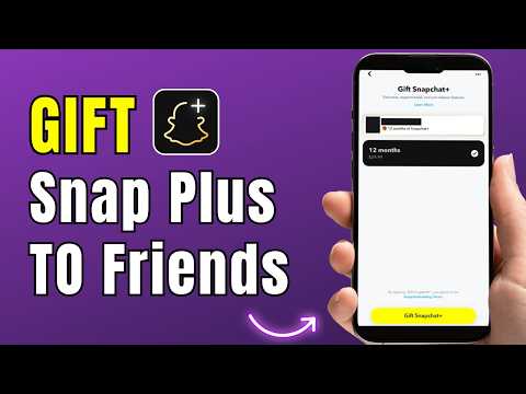 So verschenkst du Snapchat+ an deine Freunde | Snapchat Plus Geschenk senden (2026)