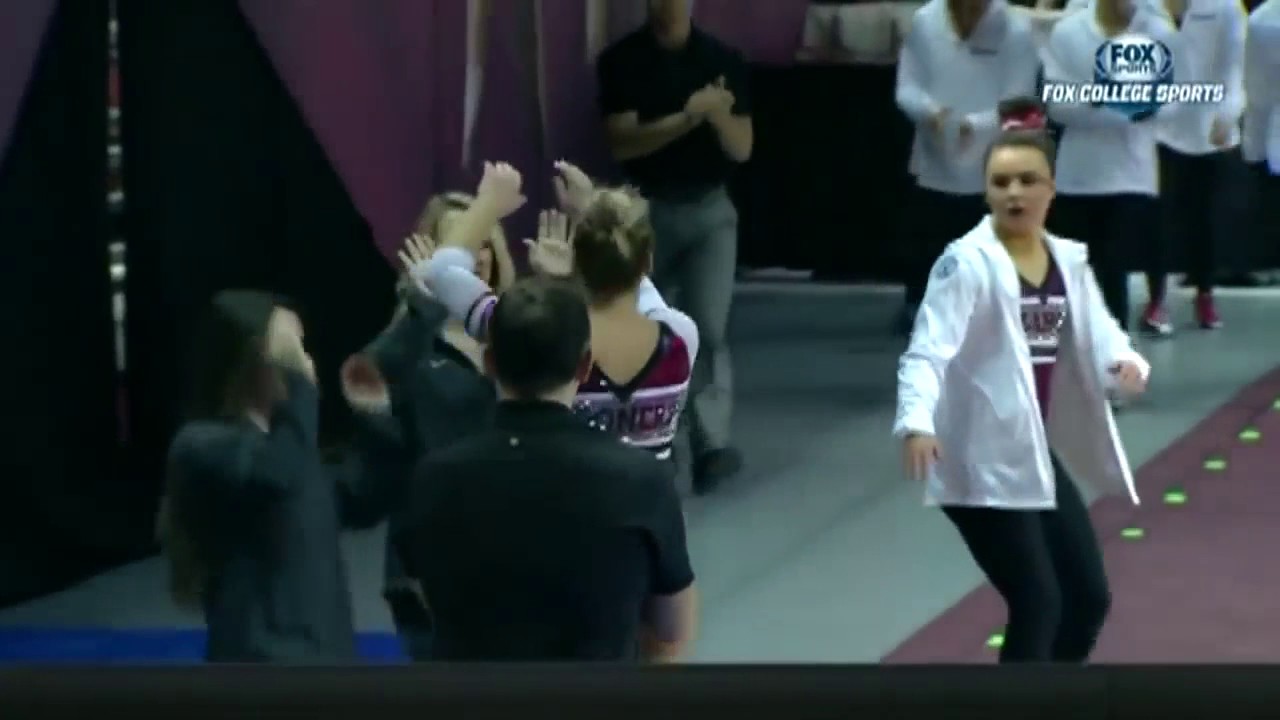 Charity Jones (Oklahoma) - Vault (9.825) - Alabama at Oklahoma 2017 ...