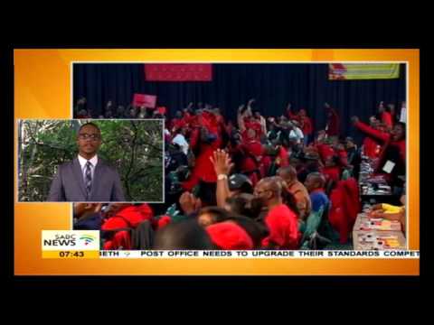 Aldrin Sampear on Cosatu congress - YouTube