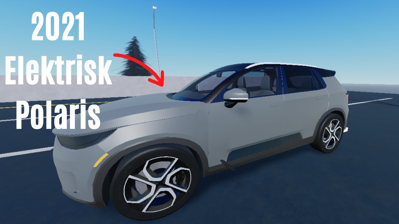 The Coolest Electric Car in Roblox! - 2021 Elektrisk Polaris - YouTube