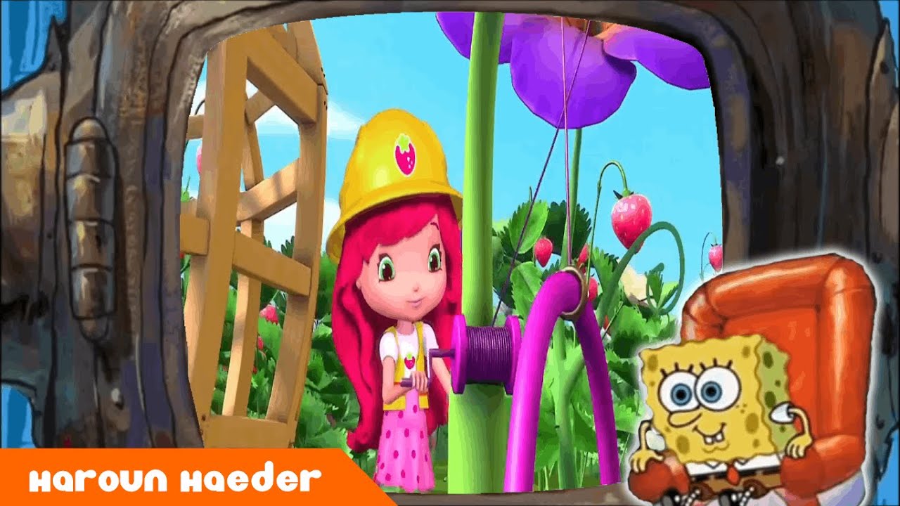 SpongeBob Watches Strawberry Shortcake Where the Berry Breeze Blows on ...