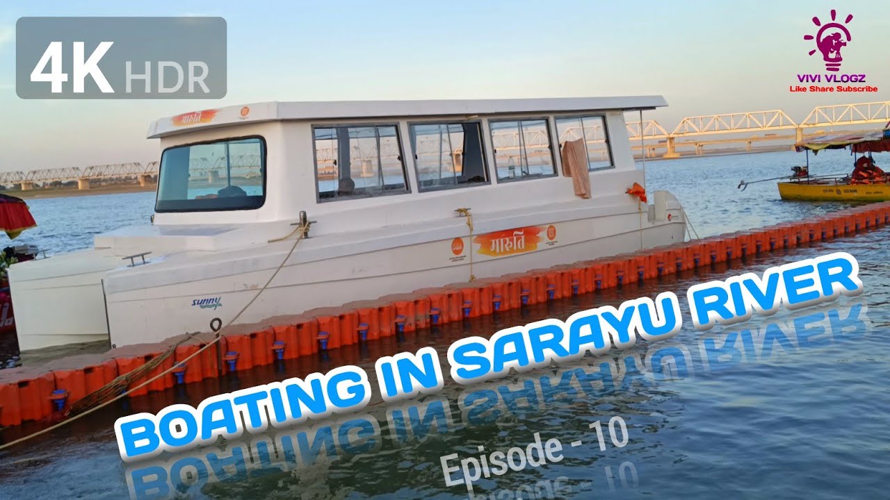 Sarayu River Boating Experience | Ayodhya Diaries Episode - 10 ...