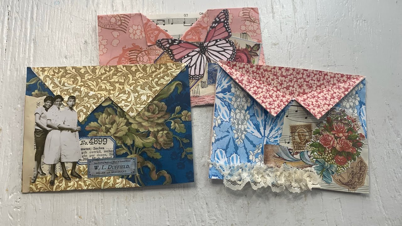 Junk mail envelope pocket Journals Day 58 #the100dayproject ...