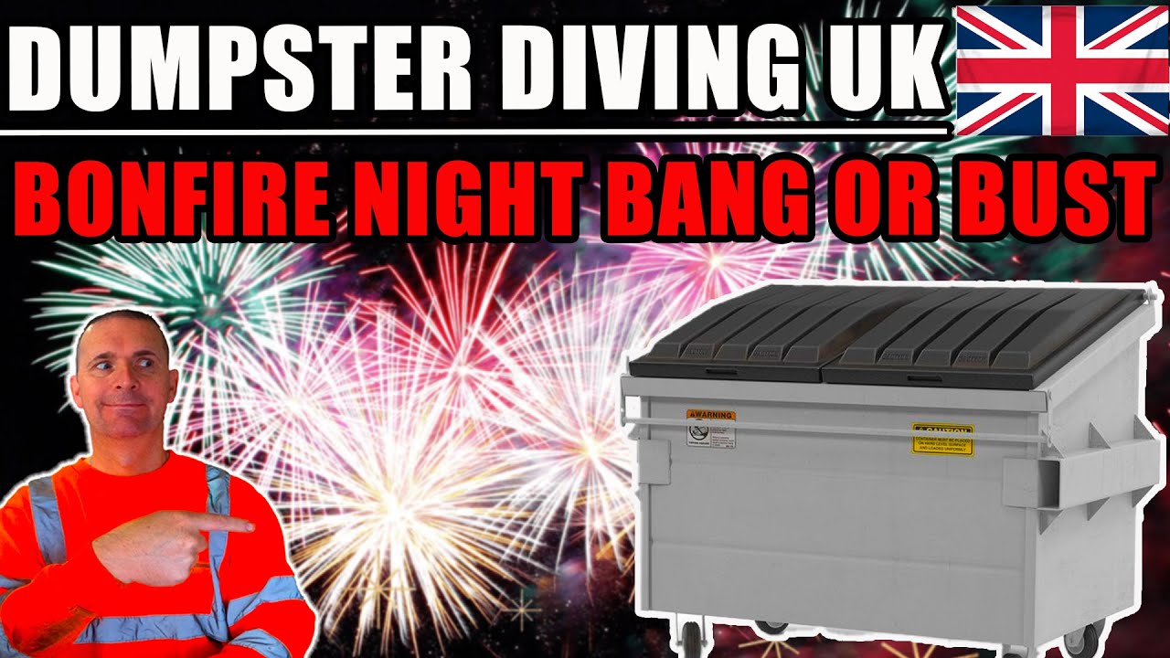🤯🔥Dumpster Diving uk: The Bonfire Night Treasure Hunt🎇🤯 - YouTube