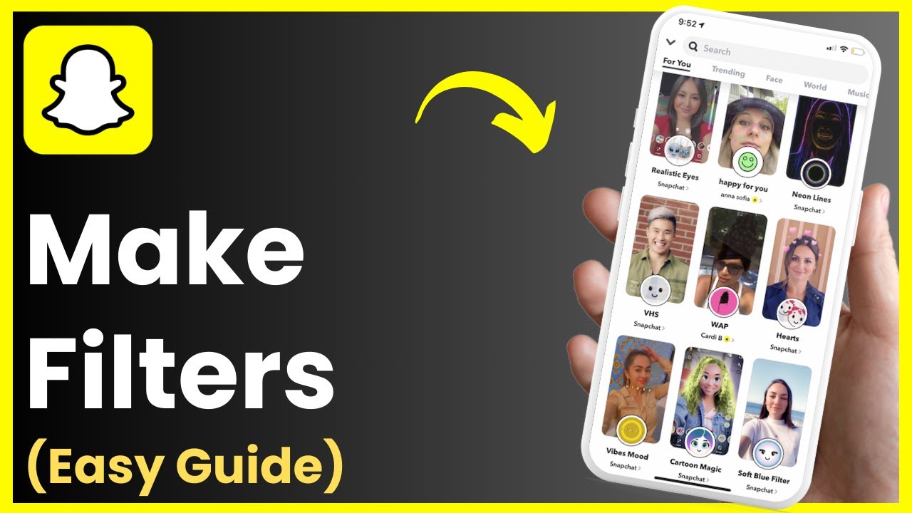 How to Make a Snapchat Filter Using Lens Studio (2024) - YouTube