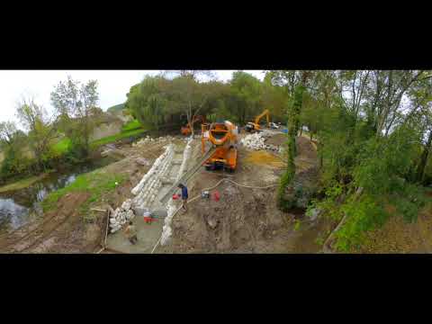 Restauration de la continuité écologique - Ouvrage du Bertaud (OP15) - SABV Dronne Aval