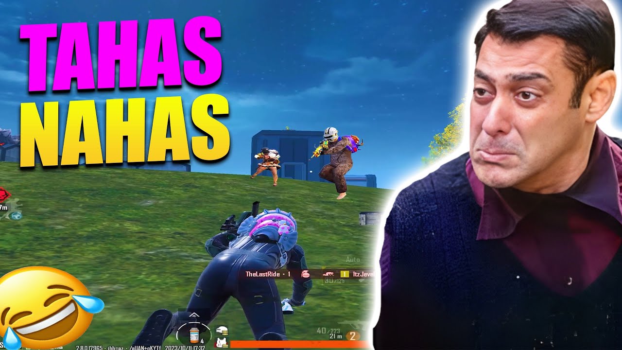 TAHAS NAHAS or BAHAS😂 FUNNY BGMI | JEVE | - YouTube