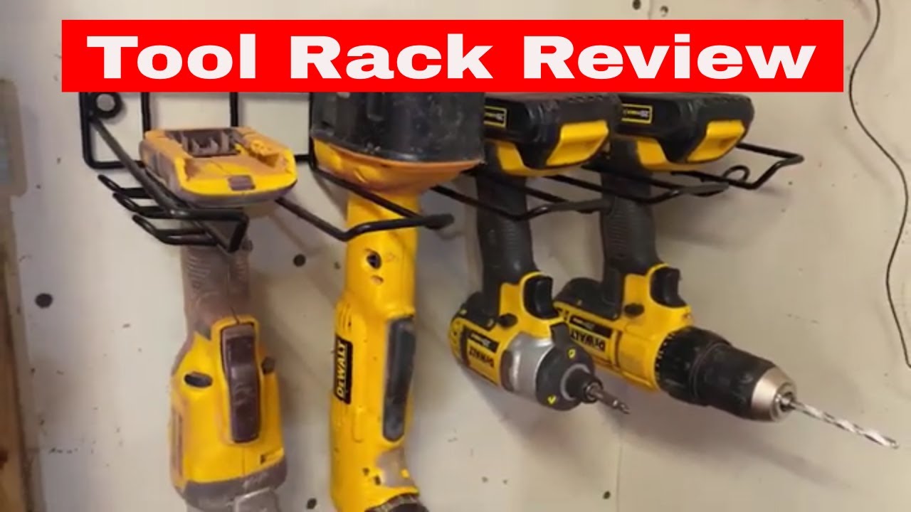 Battery powered tool storage and rack system - YouTube