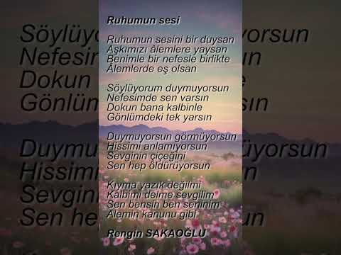 Ruhumun sesi - Rengin SAKAOĞLU