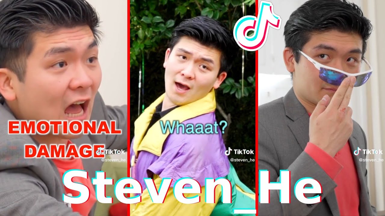 Funny Steven He TikToks 2023- Best Steven_He Tik Tok Videos | Emotional ...