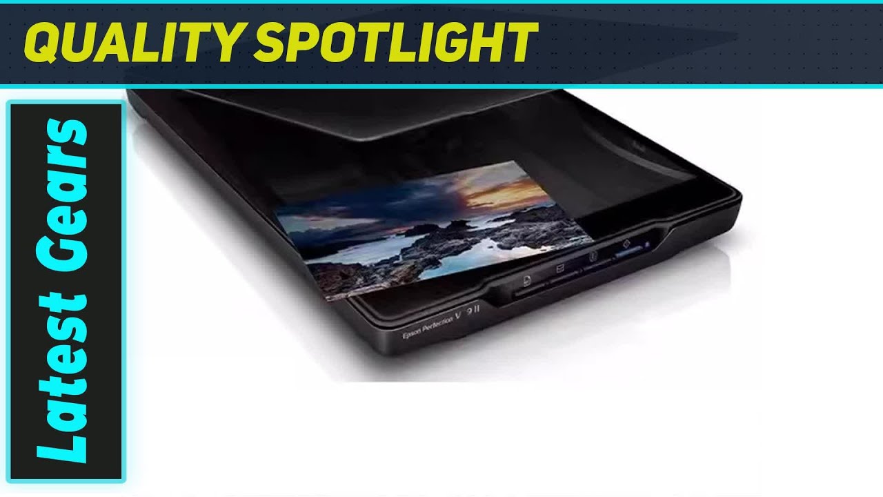 The Best A4 Large Format Flatbed Scanner for Documents and Books - YouTube