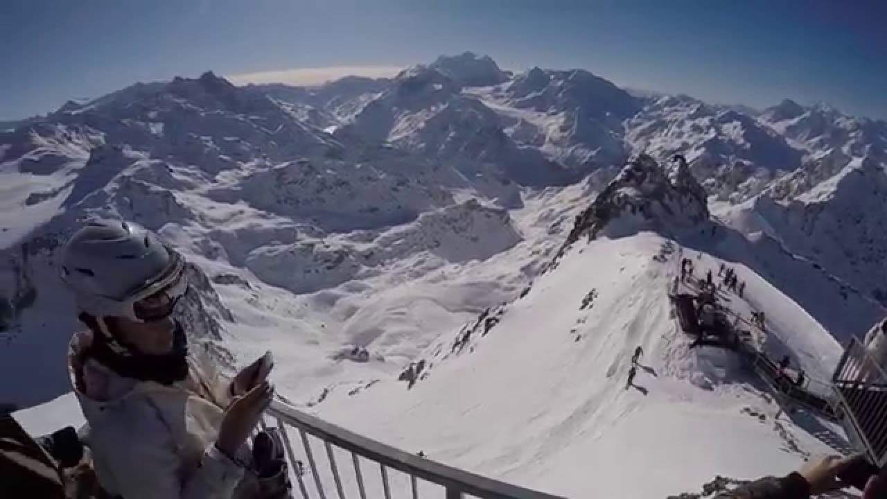 Snowboarding in Verbier - YouTube