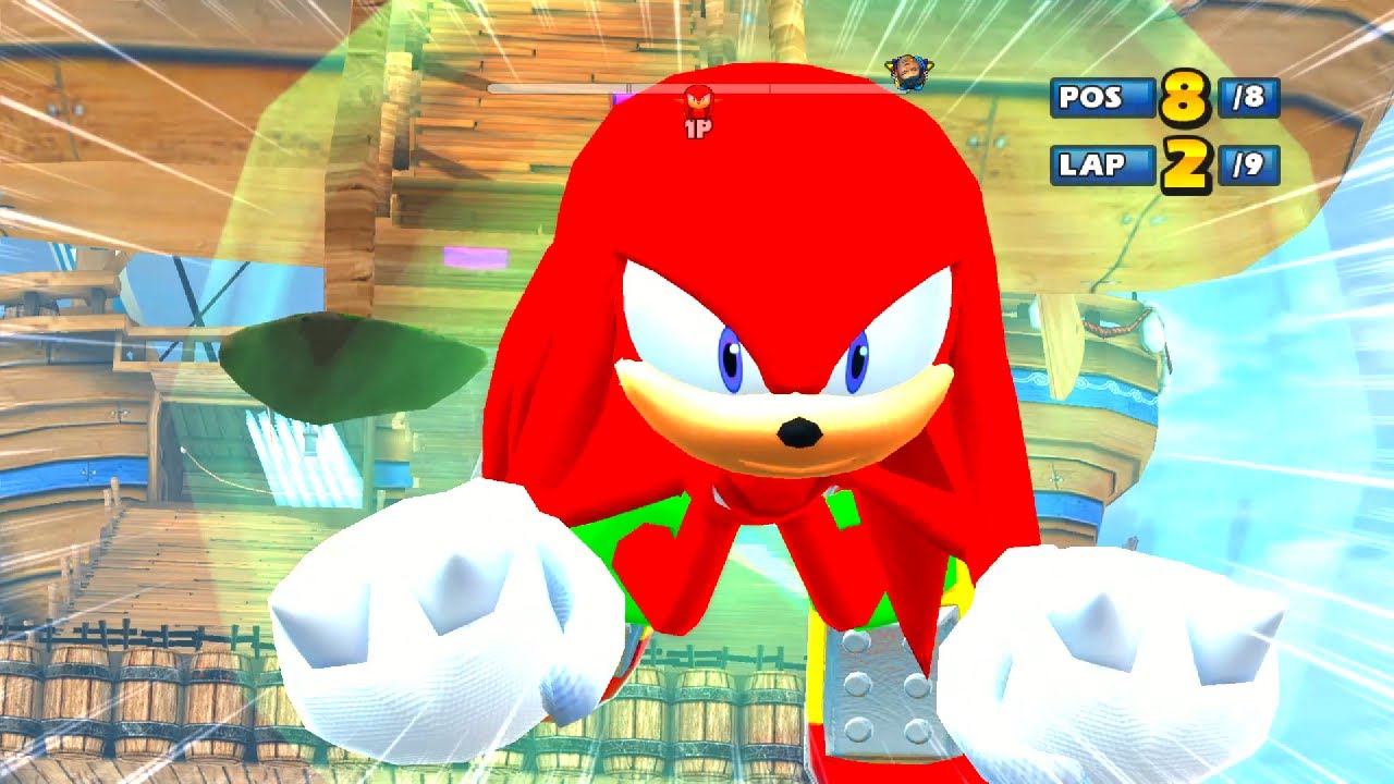 More All-Stars than Laps! KNUCKLES Monkey Target 9 Laps Expert Request ...