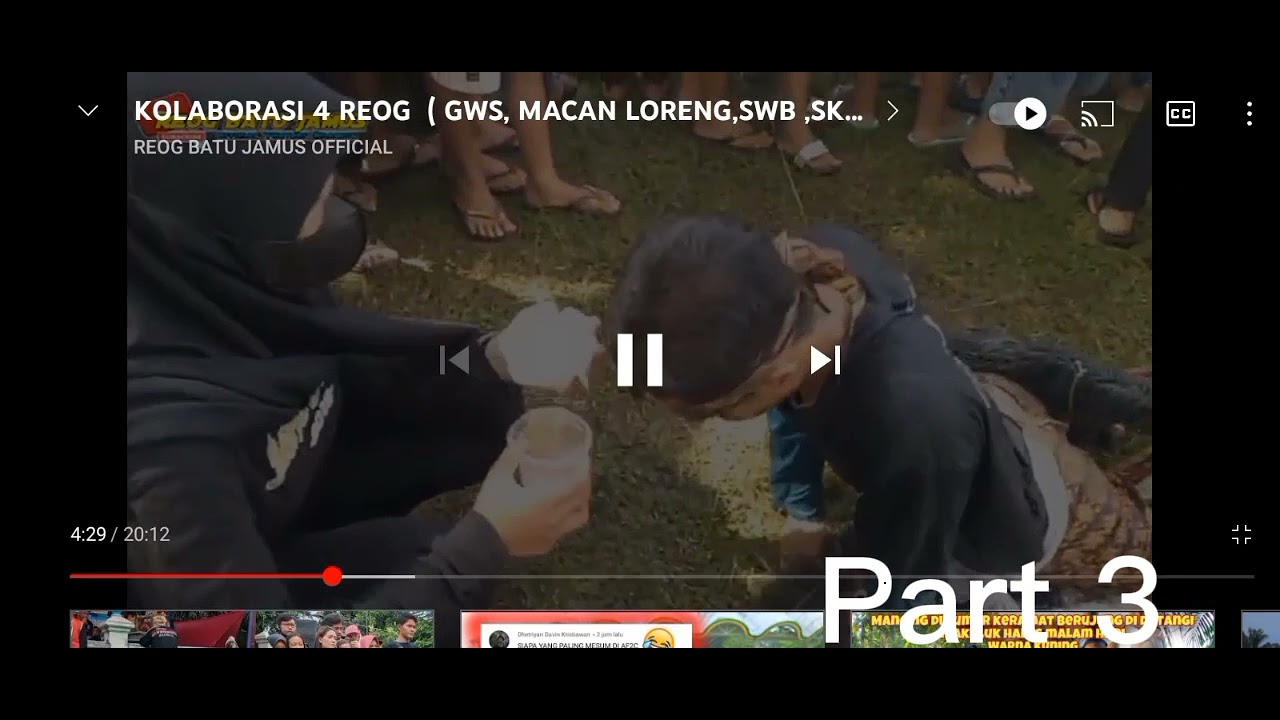 part 3reog macan loreng - YouTube