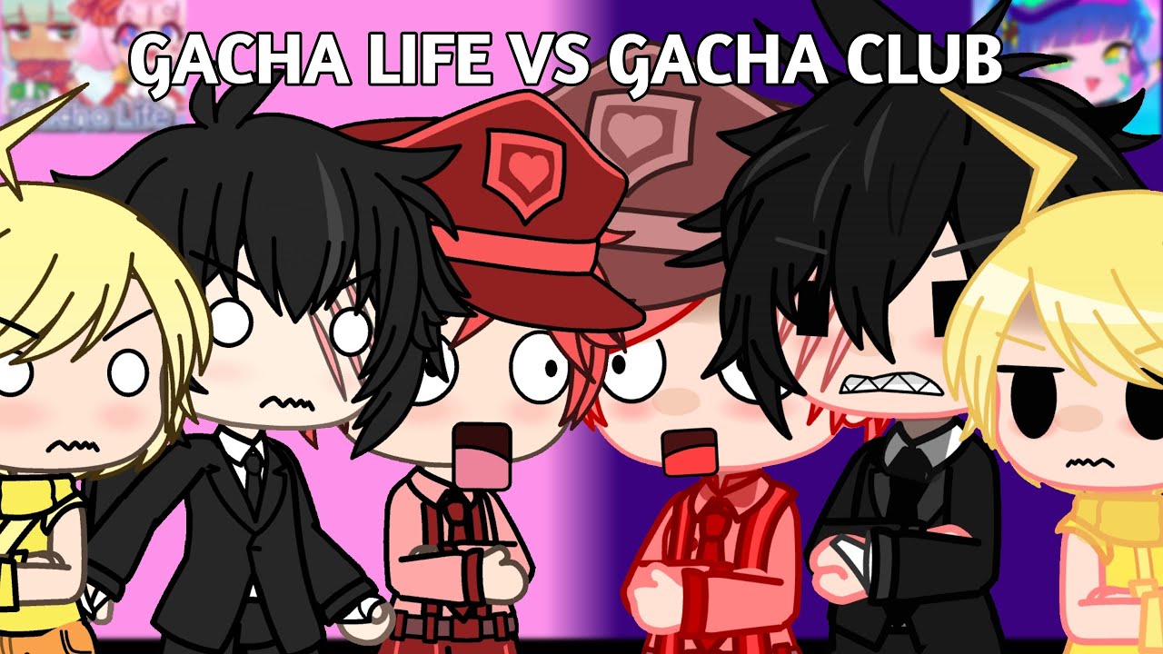Gacha Life vs Gacha Club (Alphabet Lore) - YouTube