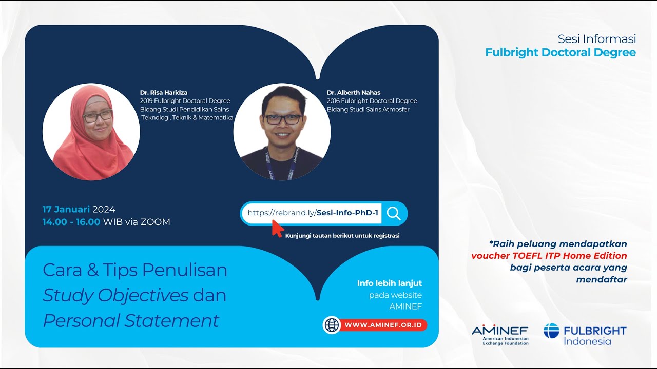 Sesi Info Fulbright PhD: Cara & Tips Penulisan Study Objectives ...