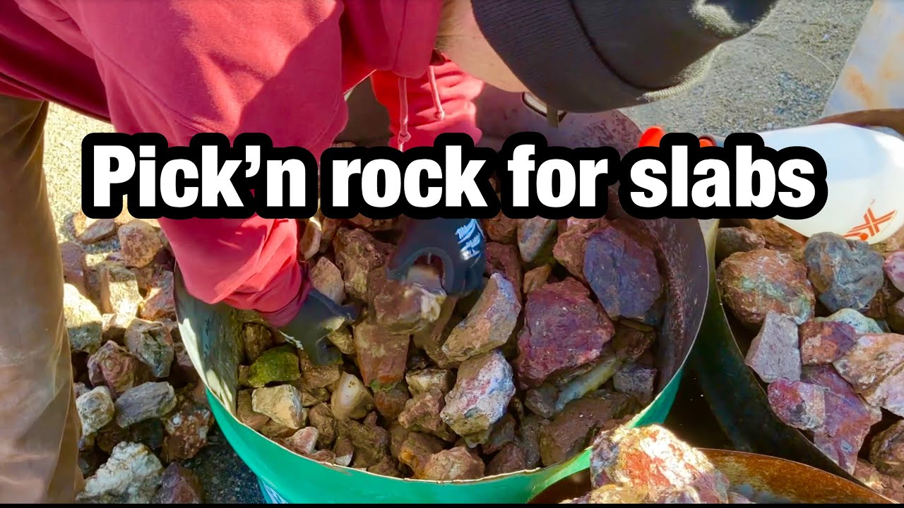Pick'n Rock for Slabs at Diamond Pacific w/ Everybody rocks Diamond ...