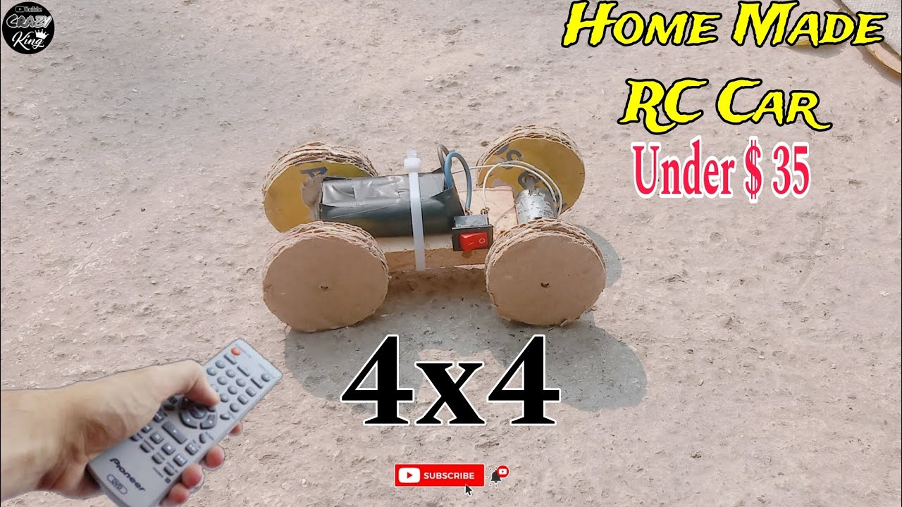 Home Made RC Car Under 35 RS OMG 4x4 RC Car Under 35 RS Amezing Remote ...