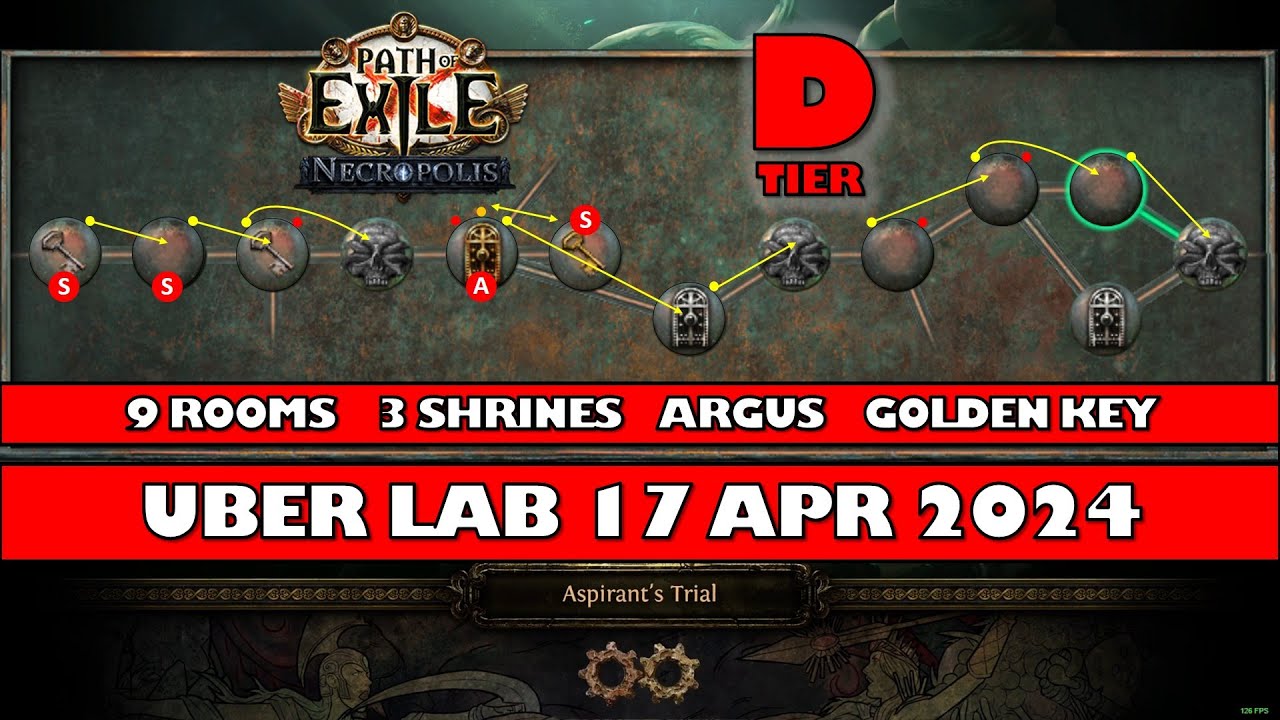 PoE 3.24 - Uber Lab Layout - 17 April 2024 - YouTube