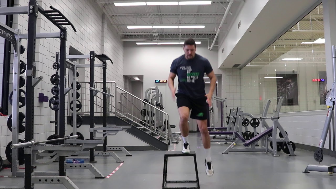 Explosive Side Step Up - YouTube