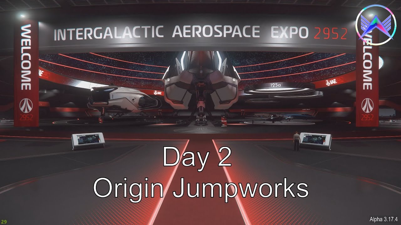 Star Citizen IAE 2952/2022 - Day 2 - Origin Jumpworks - YouTube