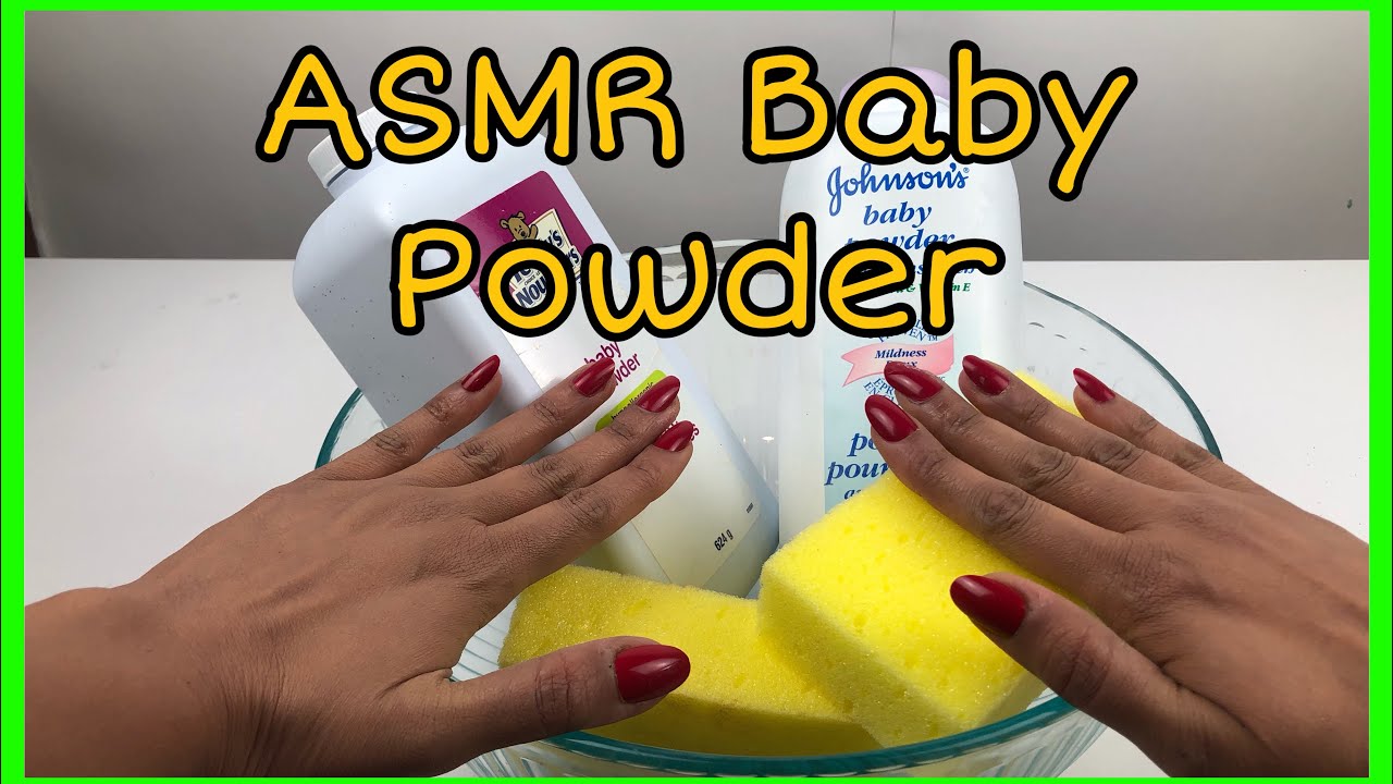 ASMR most Satisfying & Relaxing Baby powder Play - YouTube