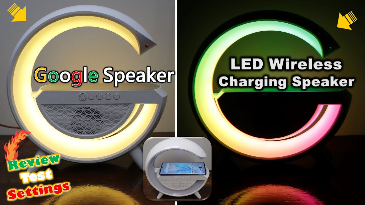 Google Speaker | Wireless Mobile Charging | Bluetooth Speaker | Desk ...