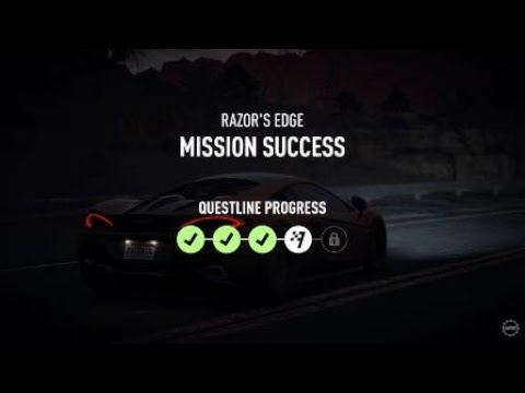 Razor's Edge Sprint Race with Drag Car - Need for Speed Payback - YouTube