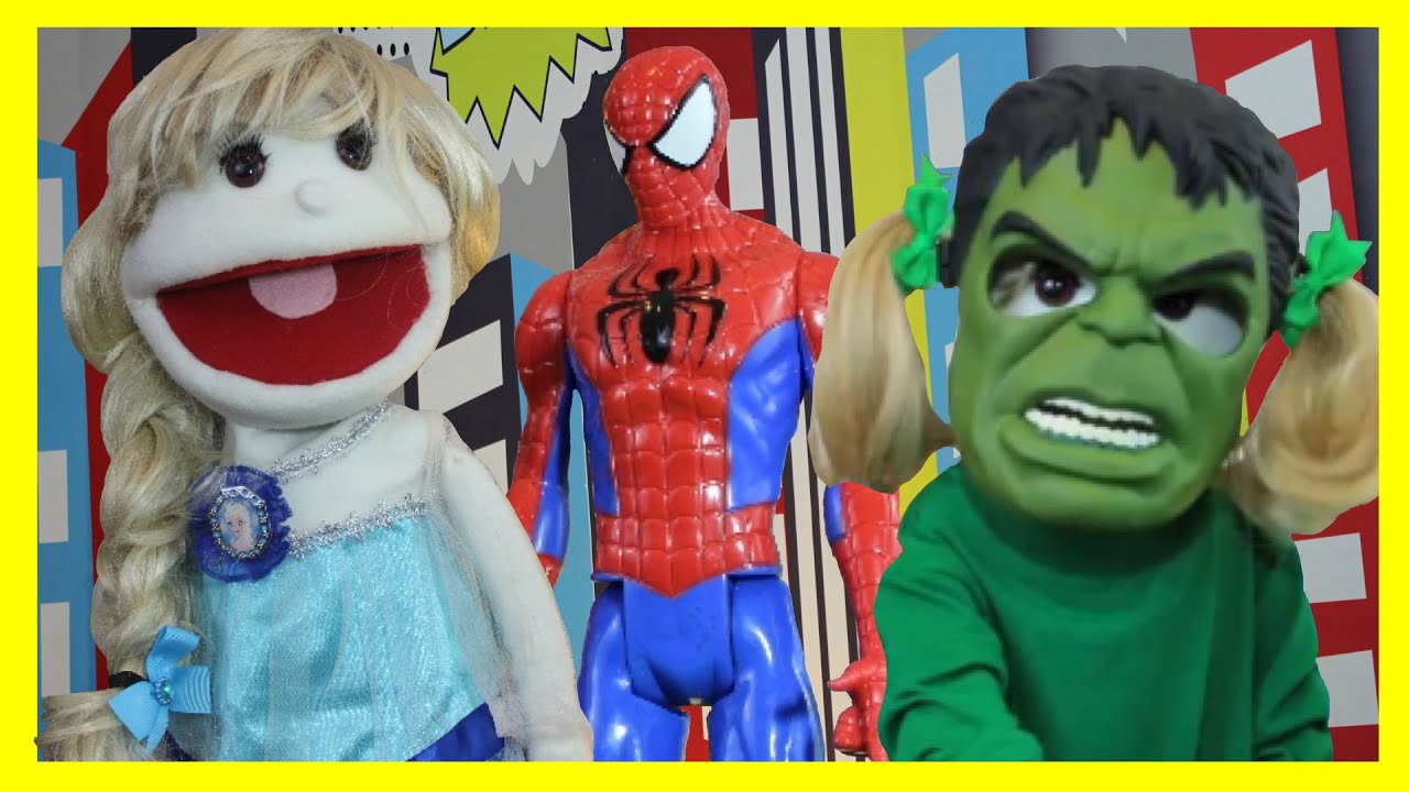 Frozen Elsa Puppet Show For Kids - YouTube