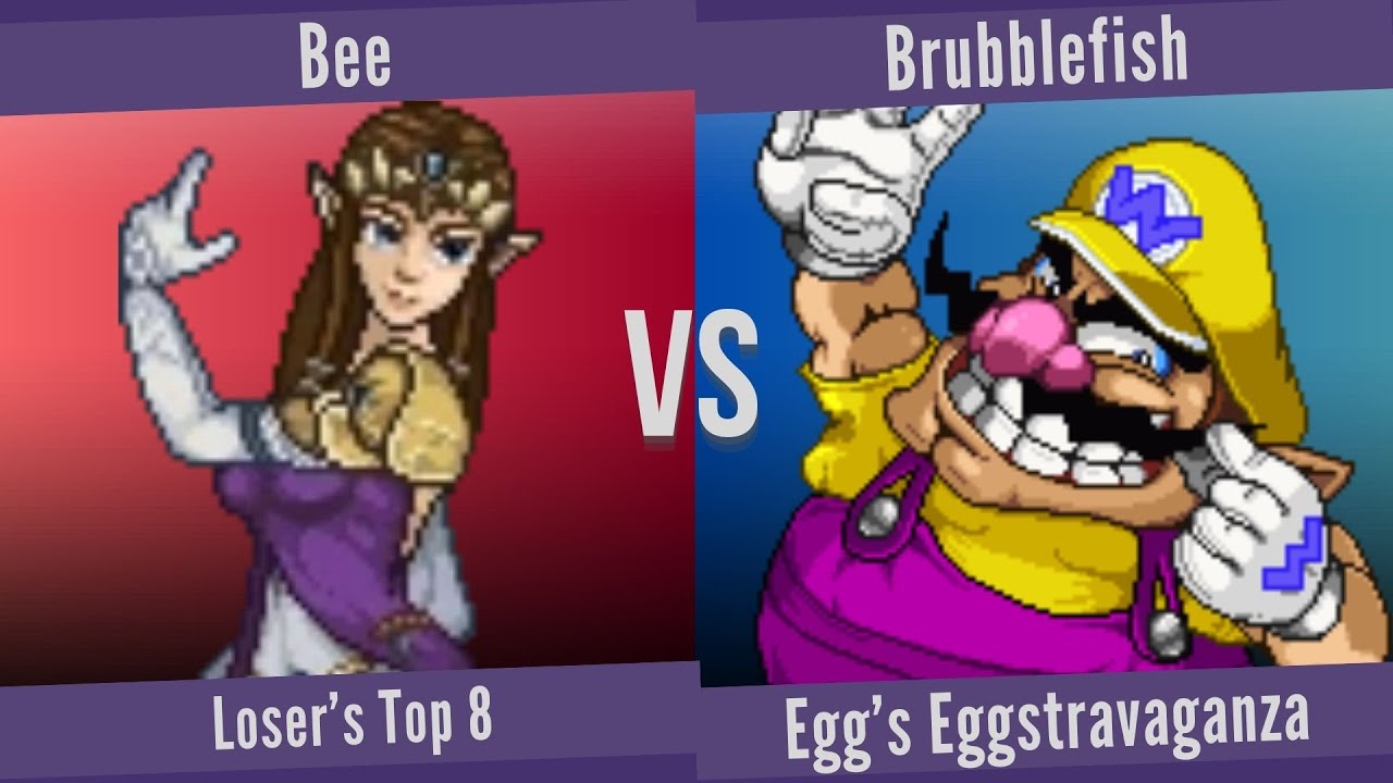 Bee (Zelda) vs. Brubblefish (Wario) - Loser's Top 8 - Egg's Eggstravaganza - YouTube