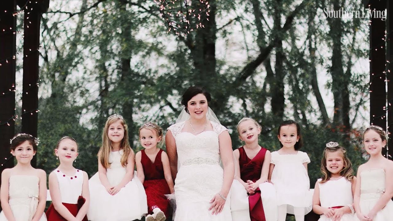 Alabama Bride Includes 15 Very Special Kiddos in Her Wedding Party ...