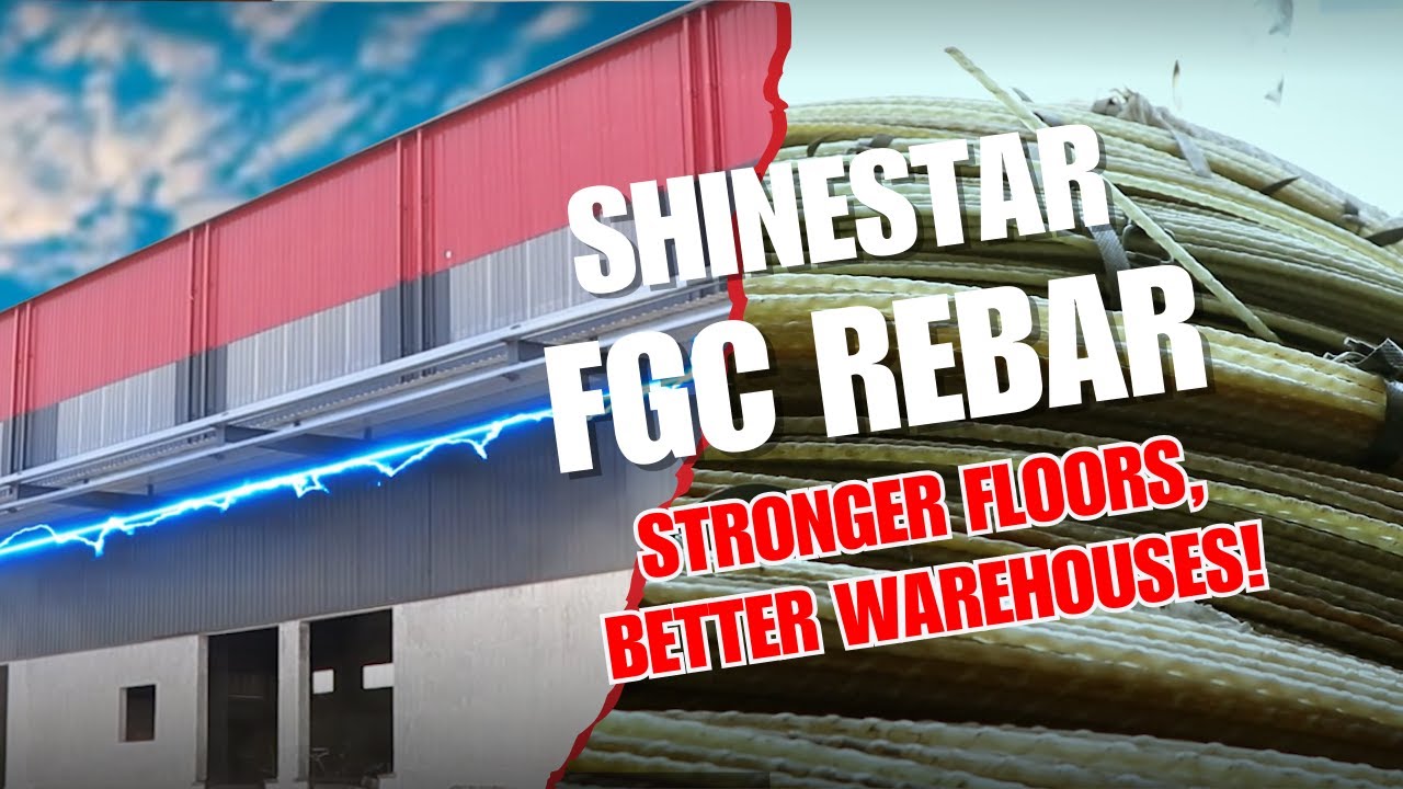 FGC Rebars: The Future of Durable Warehouse Flooring! - YouTube