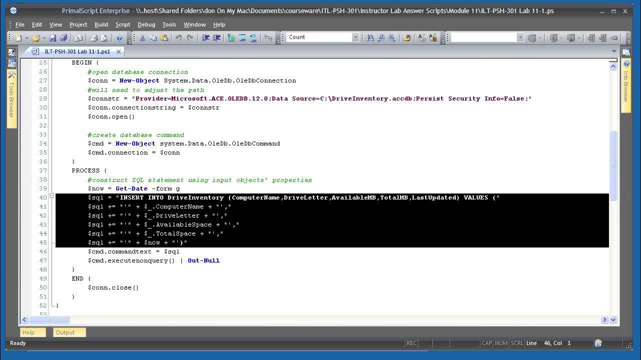 Windows PowerShell Advanced Chapter 06 - Advanced PowerShell Practical lab - YouTube