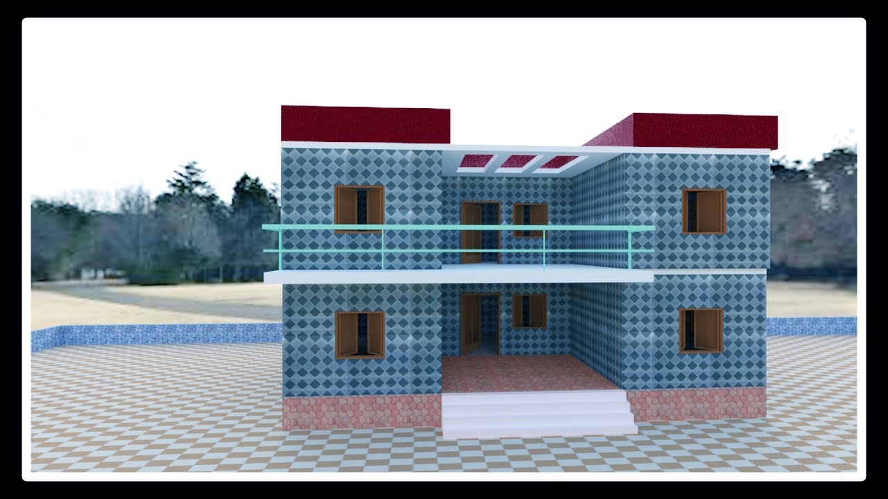 3DS MAX 2021 BUILDING | 3ds Max House Modeling Exterior Basic | 3DS MAX ...