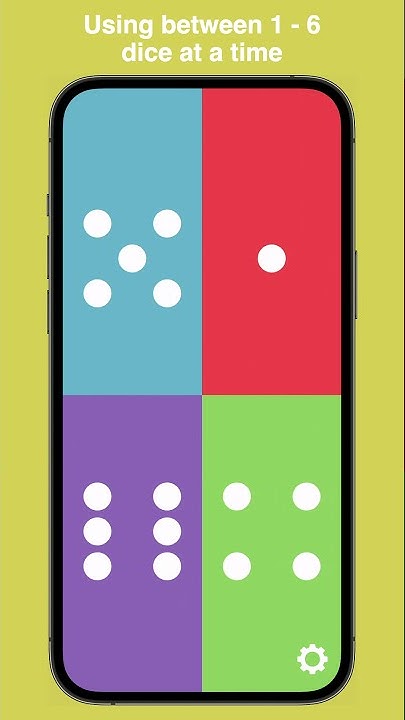 A dice rolling app, with multiple customisation options. - YouTube