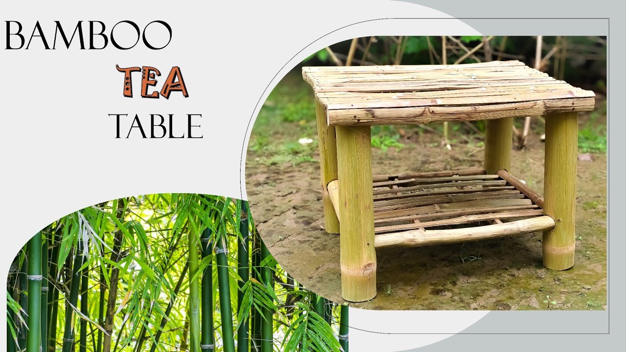 Bamboo Tea Table - Transform Your Tea Time! - YouTube
