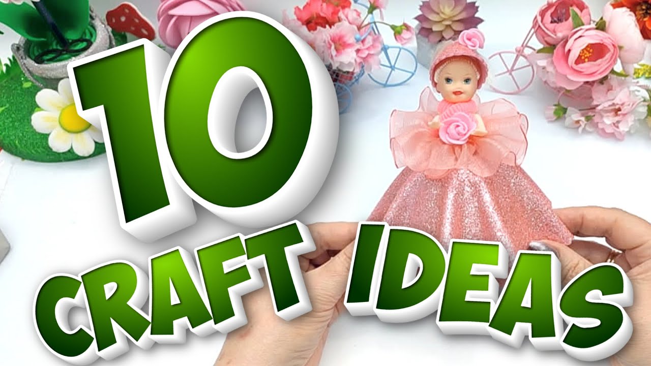 Creative Handmade Craft Ideas for Beginners🧵 ️ 10 Craft Ideas ️ Craft ...