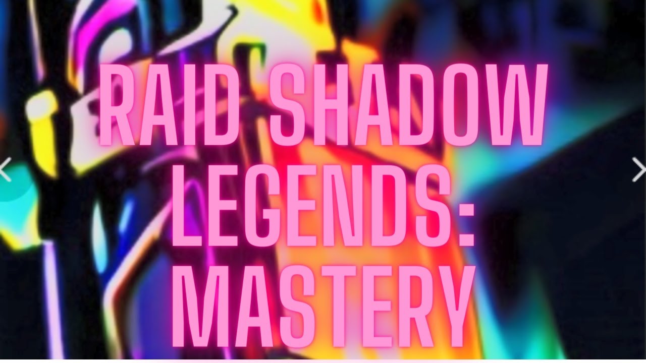 Raid Shadow Legends: Mastery's and the minotaur ( For new players ...