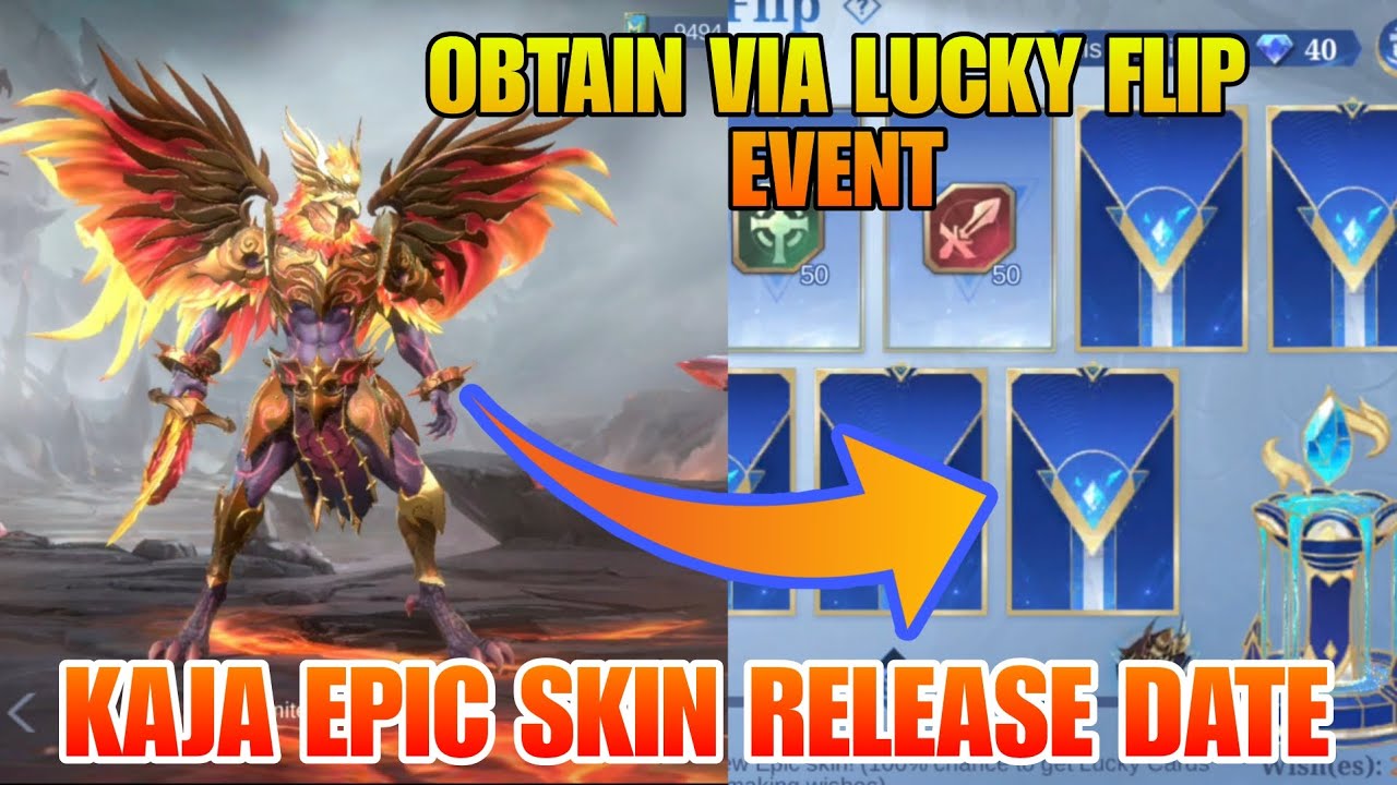 Upcoming New Epic Skin Kaja Via Lucky Flip Event Release Date Revealed ...